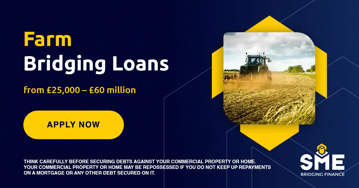 Farm & Agricultural Bridging Loans | From £25,000